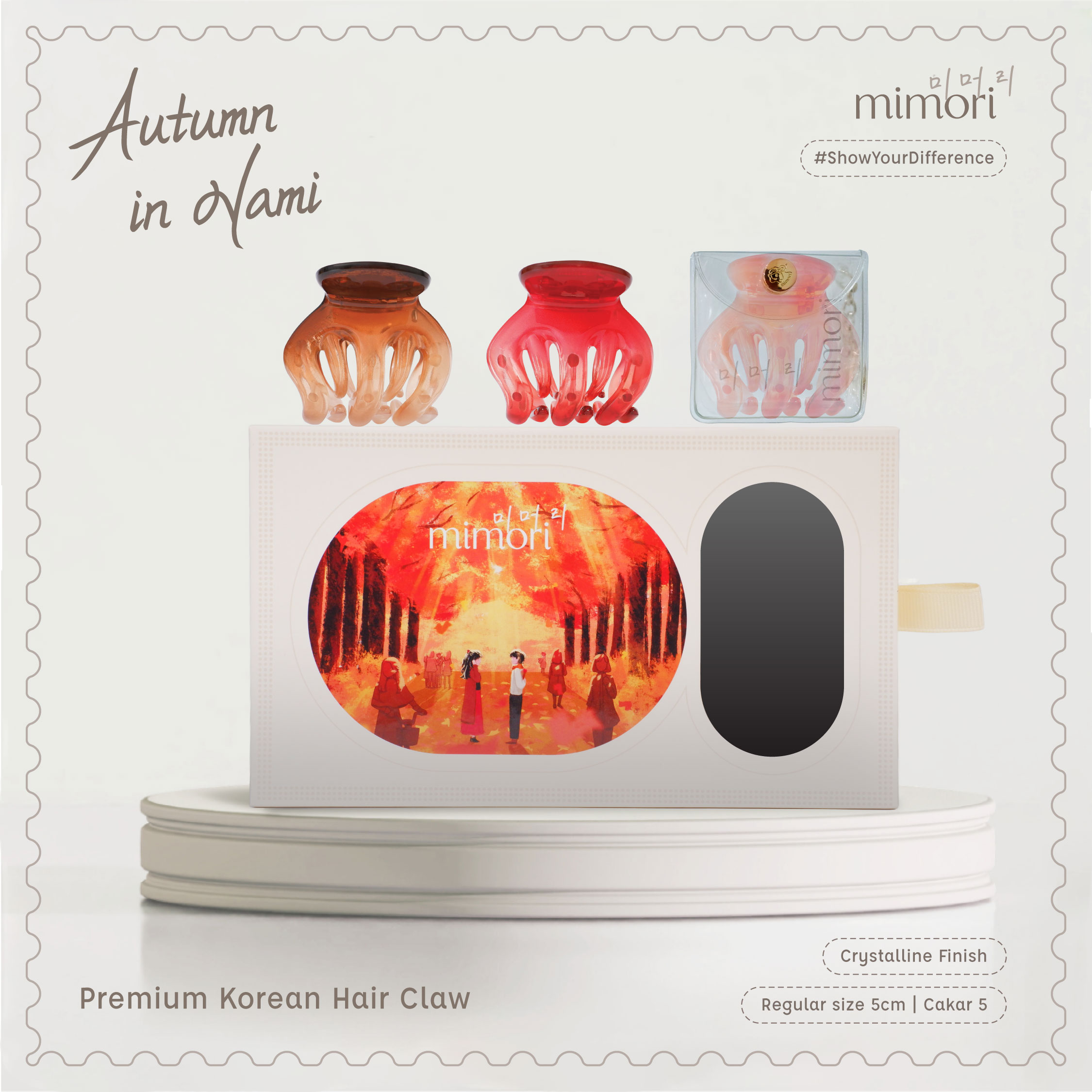 Mimori - Jedai Korea Aesthetic Autumn in Nami Series isi 3 - MIMORI