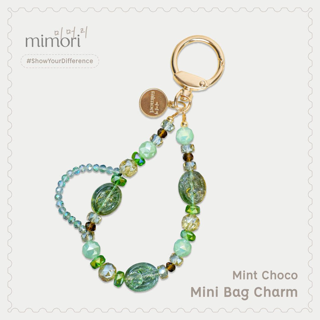 Mimori - Bag Charm Mint Choco - MIMORI